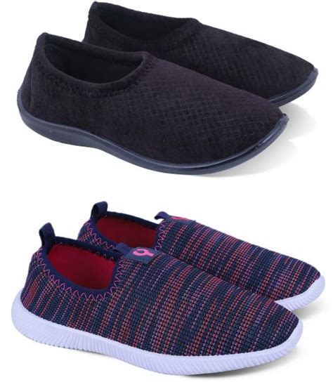Buy Fabbmates Trendy And Comfortable Combo Of 2 Casual Shoes For Women