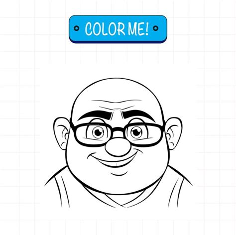 Premium Vector Man Illustration Of A Man Wearing Specs