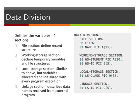 Ppt Programming In Cobol Powerpoint Presentation Free Download Id