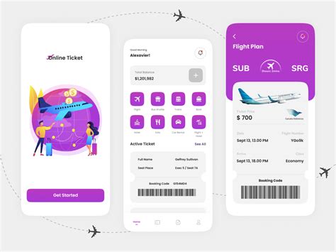 Ticketing Mobile App By Nizar Ali ⚡ On Dribbble