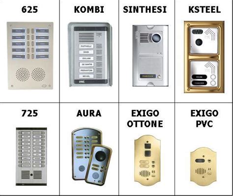 Tecnologia Elettronica Catalogo Citofoni Urmet