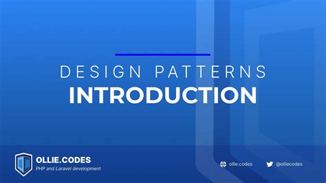 Introducing Design Patterns In Php Youtube