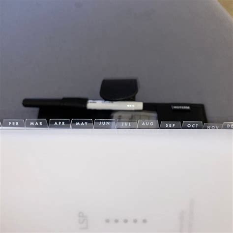 Monthly Adhesive Index Tabs Etsy