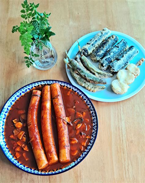 직접 만든 비건 분식요리 🎼 통가래떡떡볶이와 모둠튀김 분식은 언제 먹어도 참 맛있어요