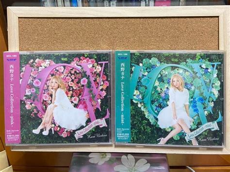 Yahooオークション 西野カナ Love Collection Mint Pink 2枚セット