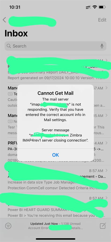 Mail Not Working On IPhone After IOS U Apple Community