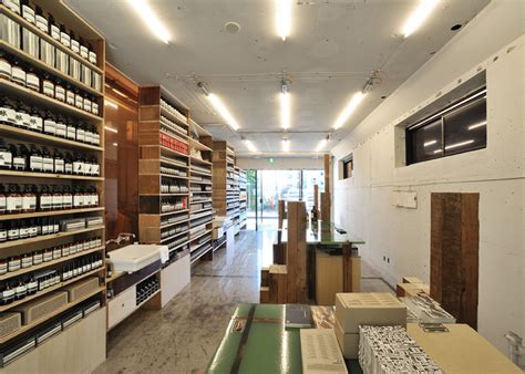 Dezeens Top 10 Aesop Store Designs