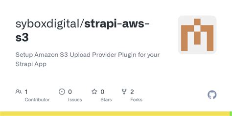 Github Syboxdigitalstrapi Aws S3 Setup Amazon S3 Upload Provider