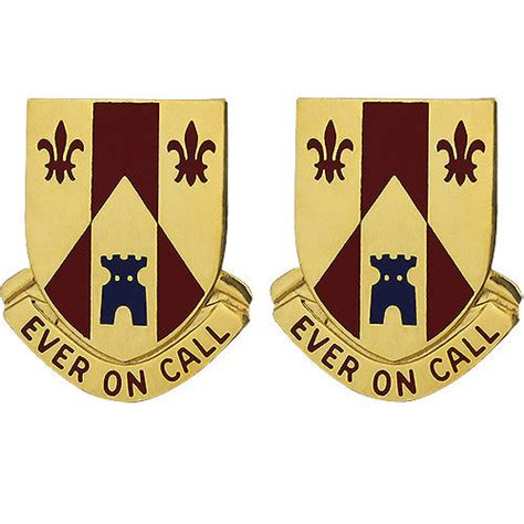 115th Field Artillery Regiment Unit Crest Usamm