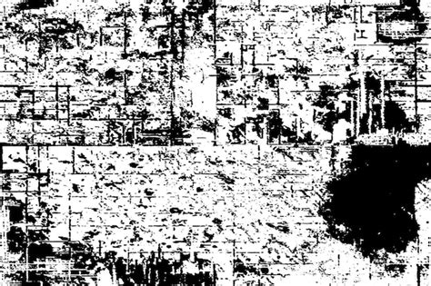 Premium Vector Highcontrast Black And White Grunge Texture Overlays