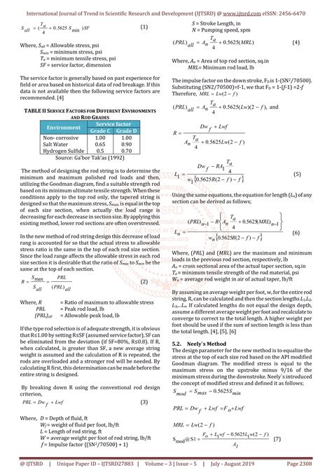Optimization Of Rod String Design For The Sucker Rod Pumping System In
