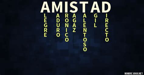 Qué Significa Amistad