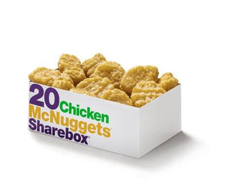The Chicken Nuggets Sharebox Is Open And Ready To Be Eaten