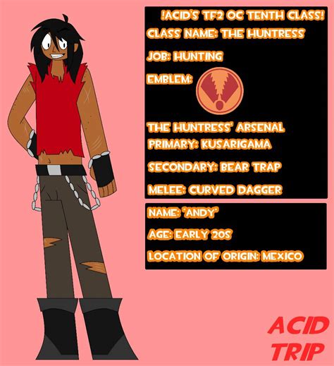 Meet The Huntress A Tf2 10th Class Oc By Ac1d Tr1p On Deviantart