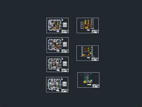 Logement Multifamilial Dans Autocad Téléchargement Cad Gratuit 625