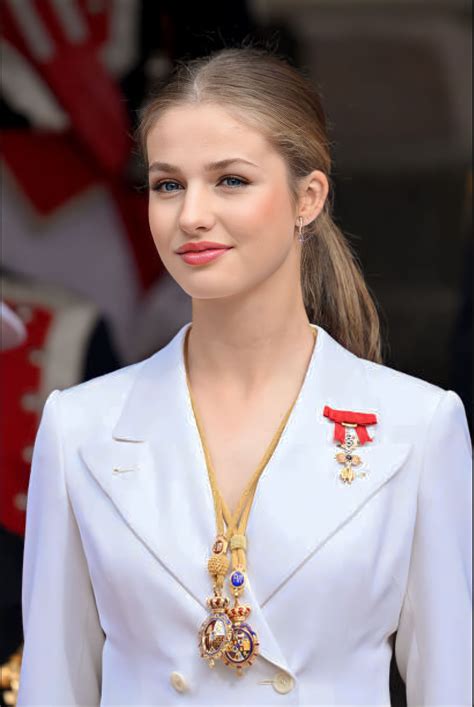 The Princess Of Asturias Is Sworn In Allegiance To The Constitution At