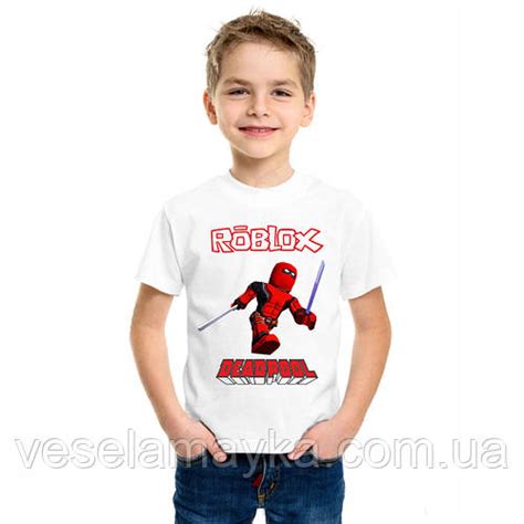 Футболка Roblox (Deadpool) (ID#768409560), ціна: 649 ₴, купити на Prom.ua