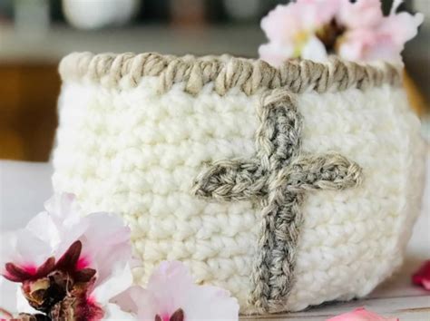 12 Free Crochet Easter Basket Patterns Adorable Baskets For Your