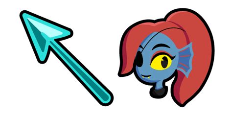 Undertale Undyne Cursor Custom Cursor