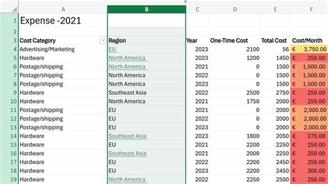 Grid Improvements In Excel For The Web