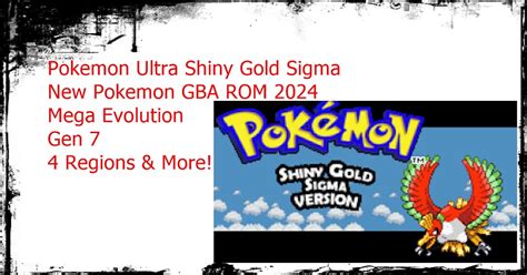 New Pokemon GBA ROM 2024 With Mega Evolution Gen 7 4 Regions More