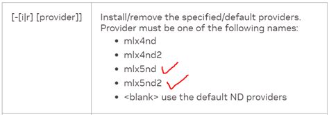 Got Error Message Ndstartup Failed Could Not Load Provider While Running The Mlxndperf