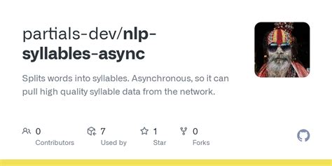 Github Partials Devnlp Syllables Async Splits Words Into Syllables