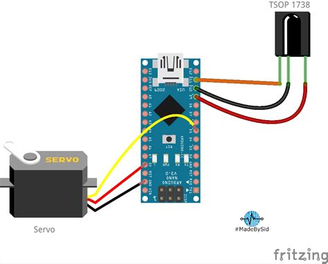 Tv Remote Controlled Servo Motor Using Arduino