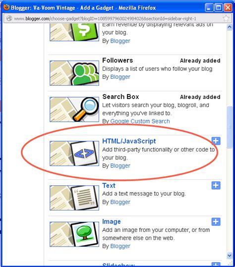 Tutorial How To Make A Blog Button With Sharable Code Va Voom