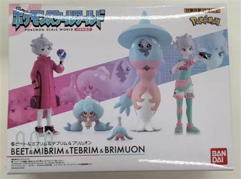 Bandai PokÉmon Scale World Galar Beet And Mibrim And Tebrim And Brimuon Figure Toy Eur 114 72