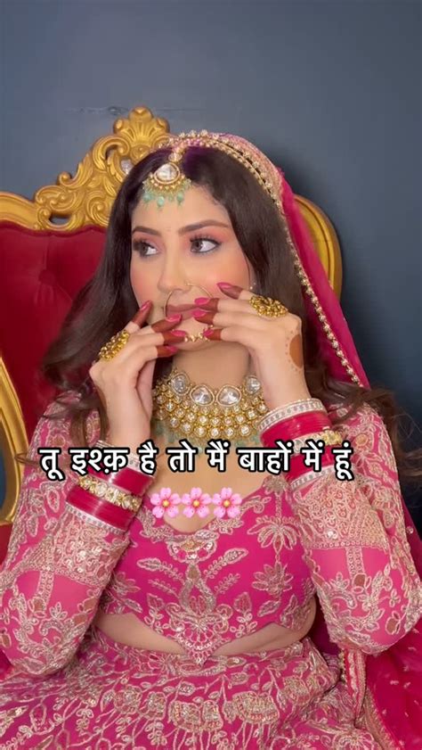 Manvi Kaushik♥️ “do I Love You My God If Your Love Were A Grain Of