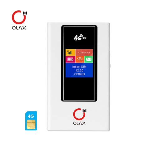 4g Router No Contract Mobile Hotspot With Sim Slot For Internet OLAX MF981VS