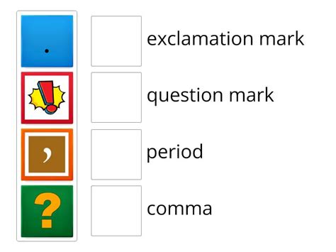 Match Punctuation Match Up