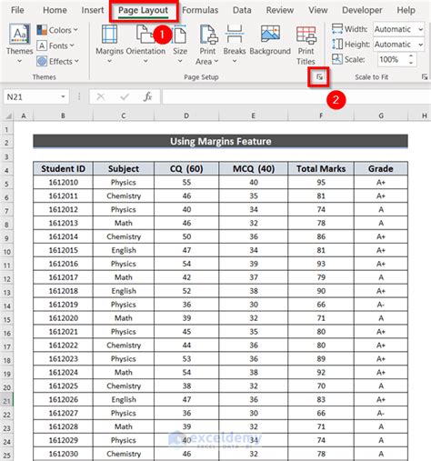 How To Stretch Excel Spreadsheet To Full Page Print 5 Easy Ways