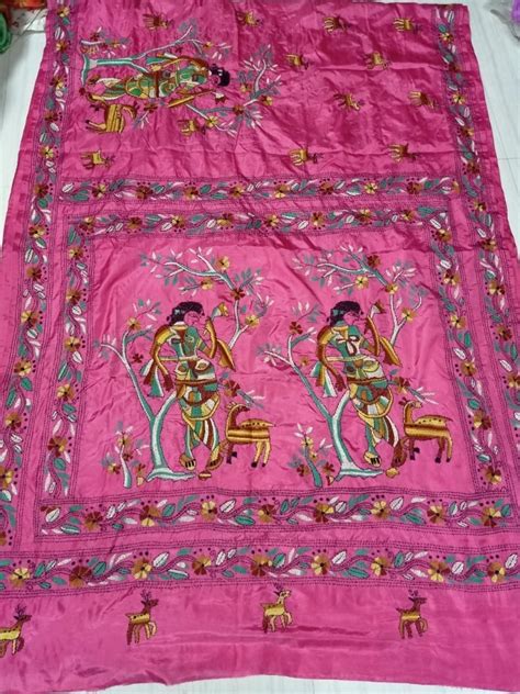 Party Wear Katha Stitch Sarees At Rs 1850 In Serampore Id 21853043233