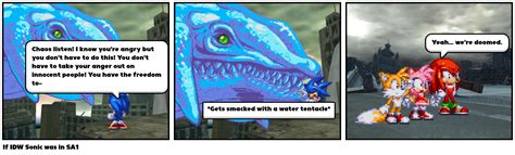 If Idw Sonic Was In Sa1 Fandom