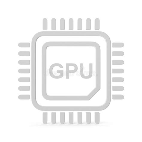 Gpu Chip Circuitry Icon Stock Illustration Illustration Of Chip 406237839