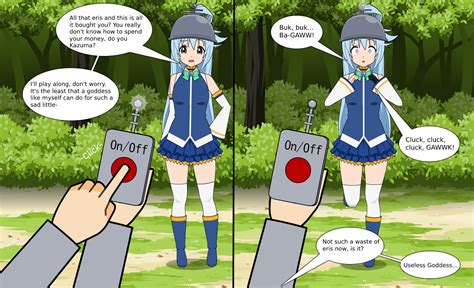 Hypnohub Aqua Konosuba Chicken Pose Femsub Goddess Hypnolordx