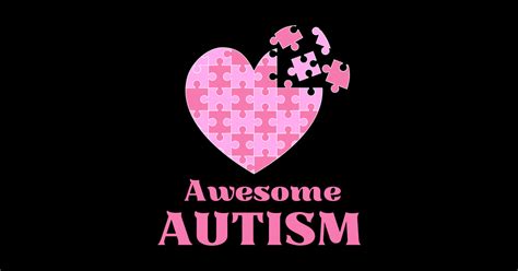 Awesome Autism For Autism Awareness Autism Awareness Sticker