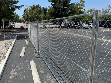 6 Ft X 12 Ft Temporary Chain Link Fence Panel For Sale Galvanized