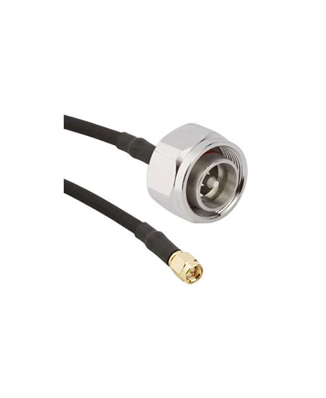 Powertec 6m Ptl 240 43 10 Male To Sma Male Coaxial Cable Acc Pt 00358