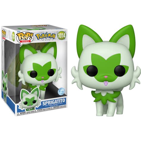 Pokemon Sprigatito 10 Pop Vinyl Figure By Funko Popcultcha