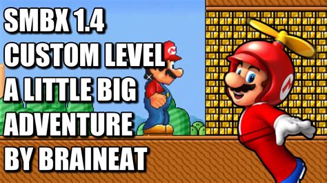 smbx 1 4 1 custom level a little big adventure youtube