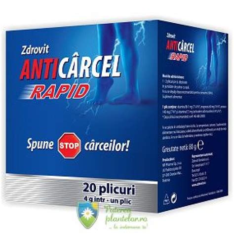 Anticarcel 20 Plicuri Puterea Plantelor