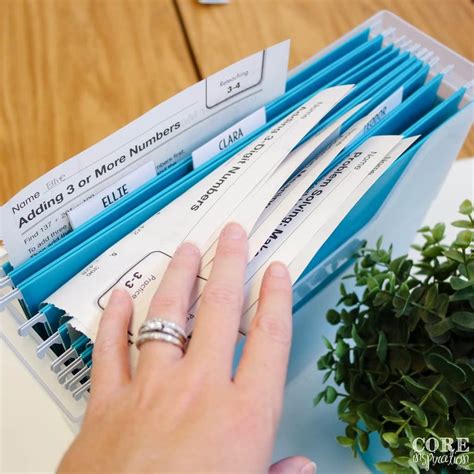 Homework Drop Box A Routine To Organize Homework Collection Core