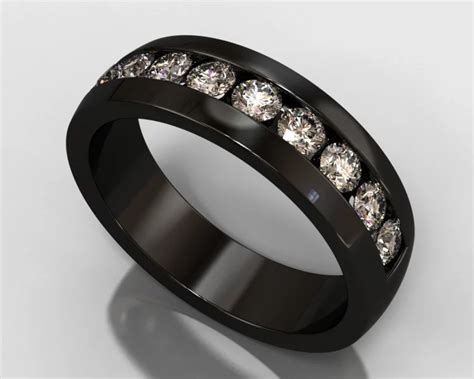 Black Edition Mens Rings