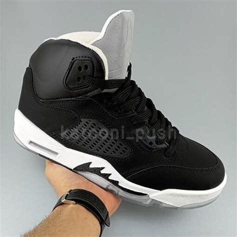 خرید و قیمت کفش جردن Nike Jordan 5 مردانه رنگ مشکی سفید 41 تا 45