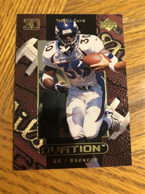 1999 Upper Deck Ovation 17 Terrell Davis For Sale Online Ebay