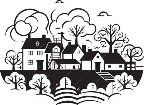 Detailed Vector Representation Of A Historic Cider Mill Featuring Rustic Equipment And Scenic