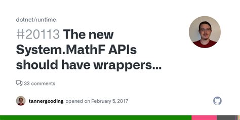 The New Systemmathf Apis Should Have Wrappers Created So They Are